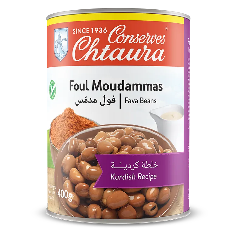 Conserves Modernes Chtaura: Foul Moudammas - Kurdish Recipe
